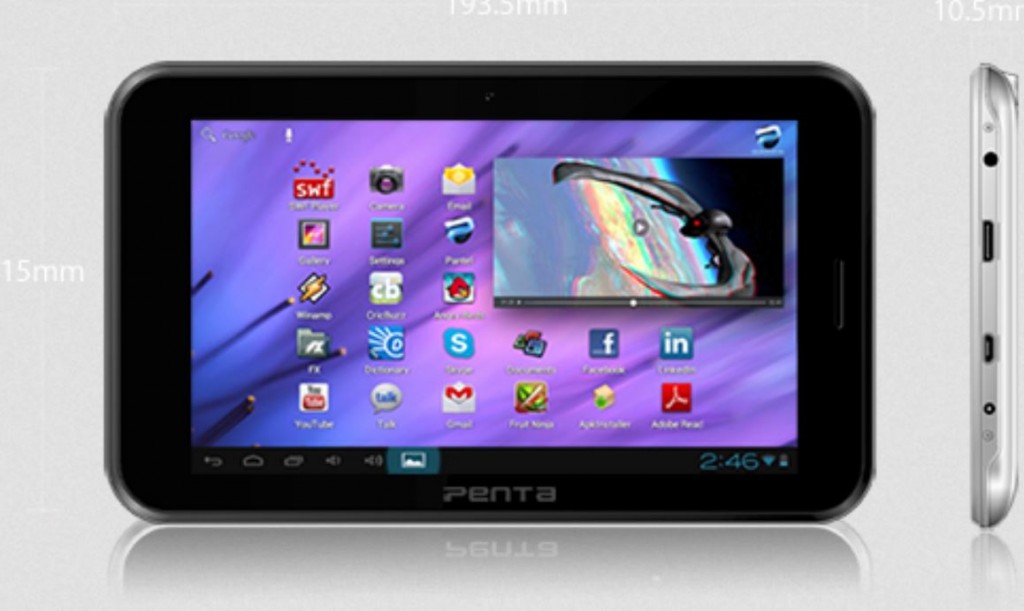Penta T-Pad WS708C Dual Sim Tablet Specification, Price - Voice calling ...