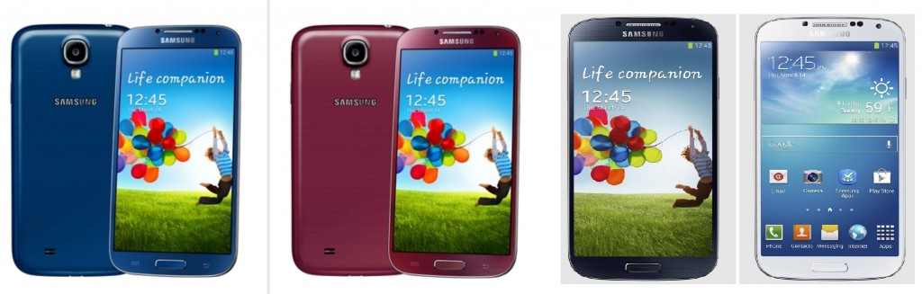 galaxy-s4-colors-blue-red-black-white-pink - Images(5311 ) - Techotv
