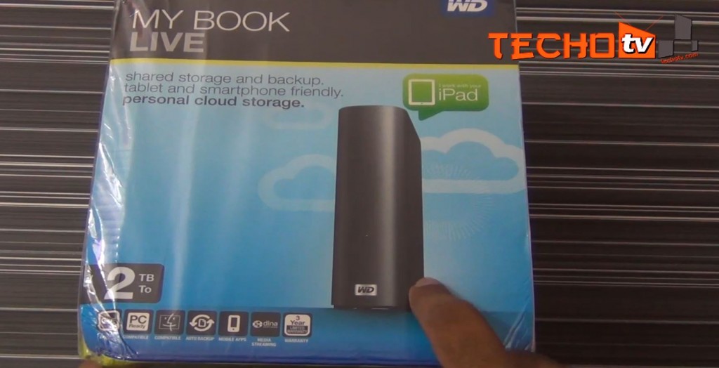WD My Book Live 2TB NAS Unboxing with Video, First-Impression, Hands On