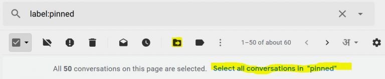 How to get Inbox Pinned mails in Gmail app, Find and Manage Pinned items